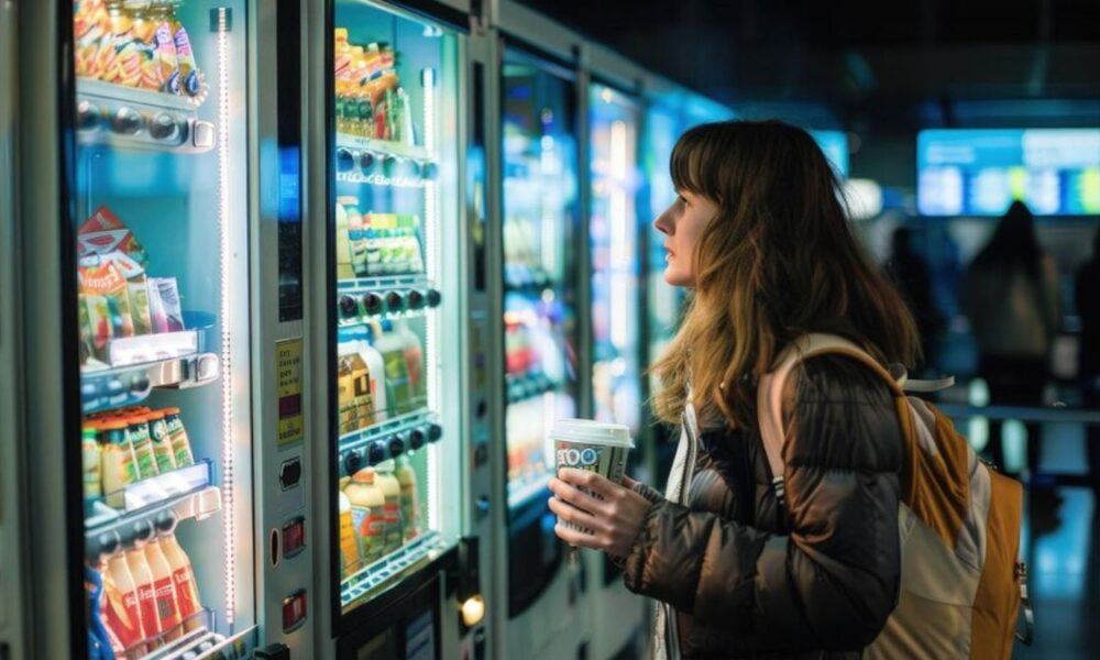 Spaza Drinks Touch Vending Machine